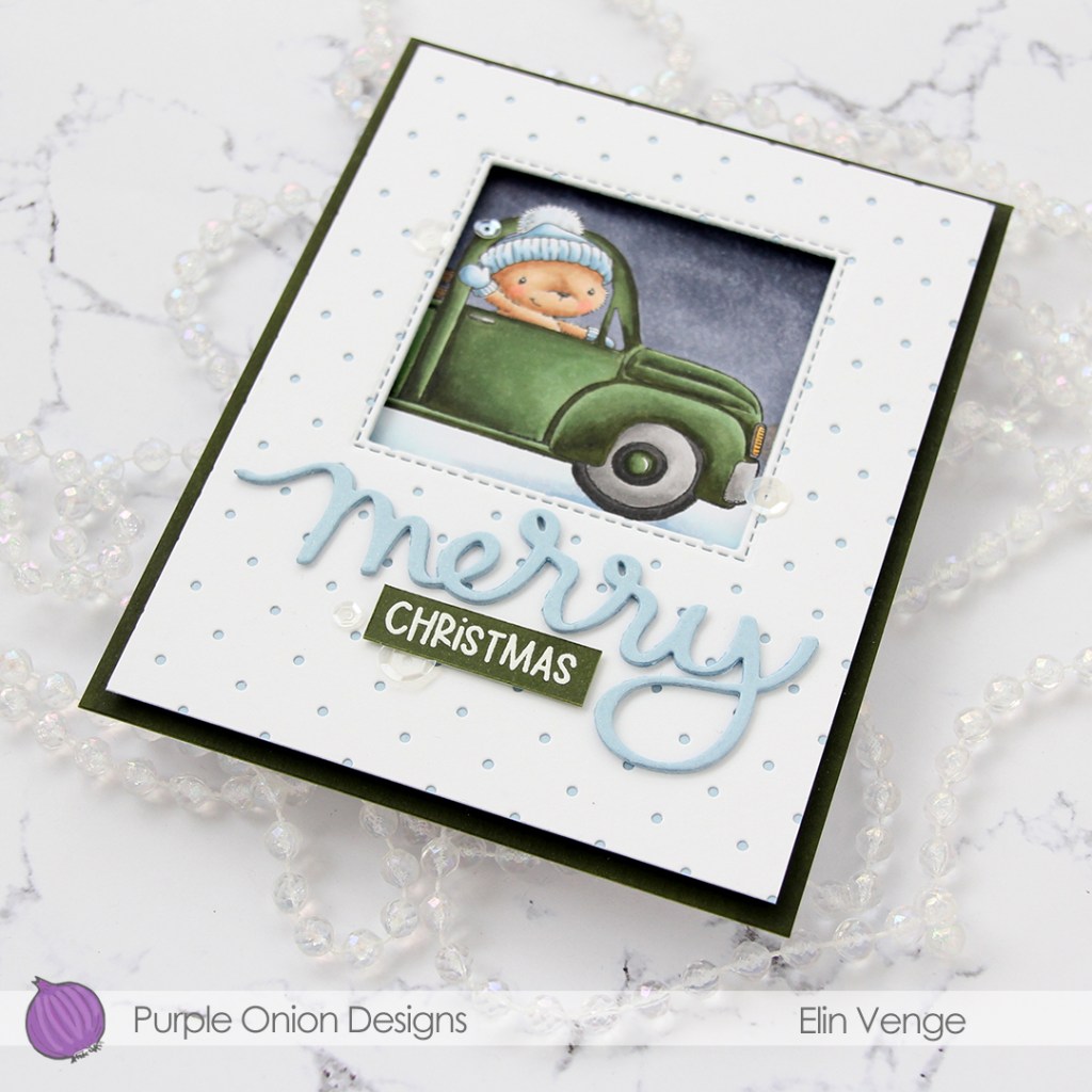 Merry Christmas {Purple Onion Designs} – Papirmølla